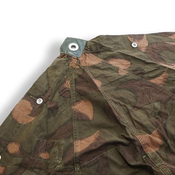 MILITARY 実物 ハンガリー軍 テントシェル 迷彩 USED ミリタリー MILITARY 実物 ハンガリー軍 テントシェル 迷彩 USED ミリタリー