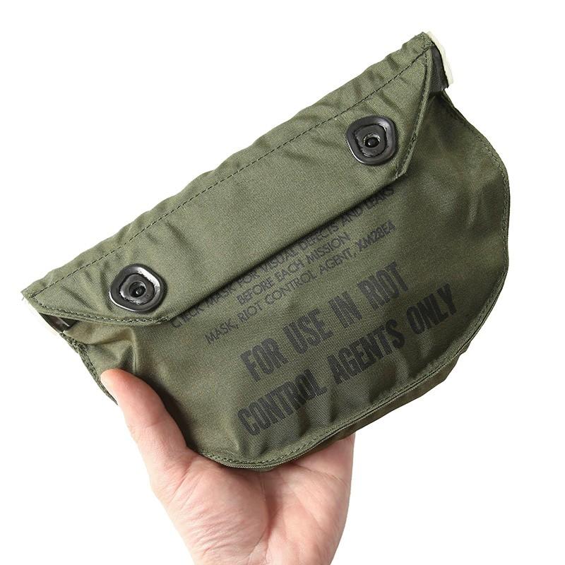 MILITARY 実物 新品 米軍 XM28 ガスマスクバッグ メンズ ミリタリーバッグ ポーチ バッグインバッグ おしゃれ お洒落 デッド ...