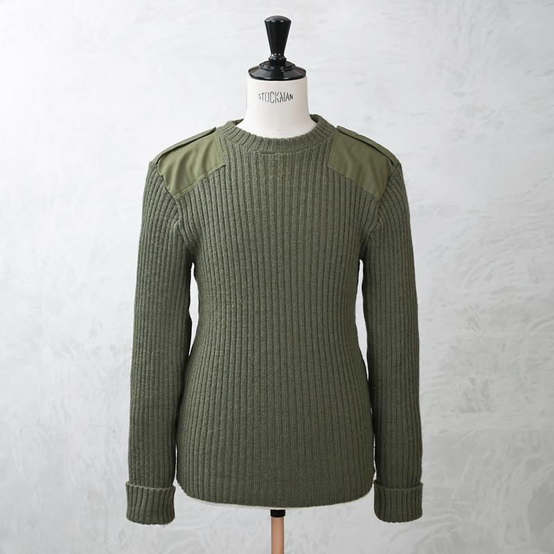 MILITARY 実物 USED イギリス軍 コマンドセーター ニット MILITARY 実物 USED イギリス軍 コマンドセーター ニット