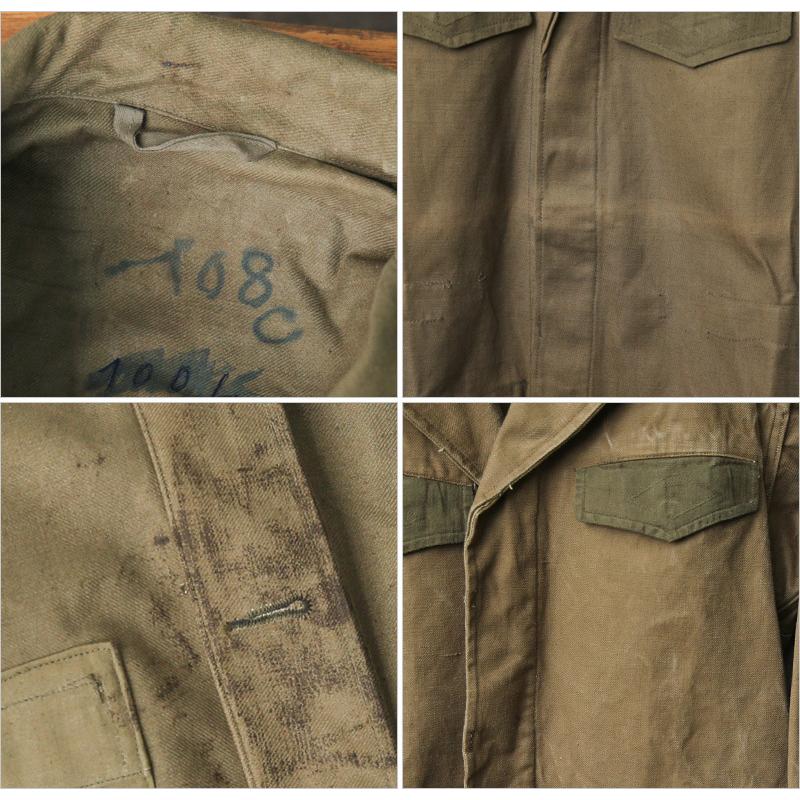 MILITARY（ミリタリー） リジェクト 訳あり品 実物 USED フランス軍 M-47 フィールドジャケット FIRST MODEL ...
