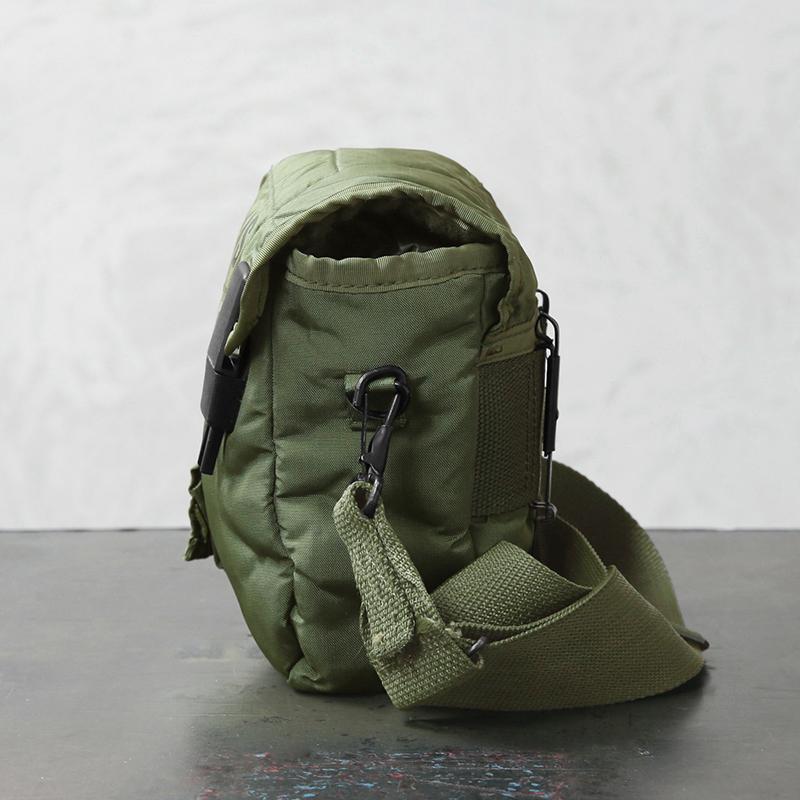 MILITARY 実物 USED 米軍 2QT ウォーターキャンティーンカバー ショルダーバッグ OLIVE【クーポン対象外】【I ...