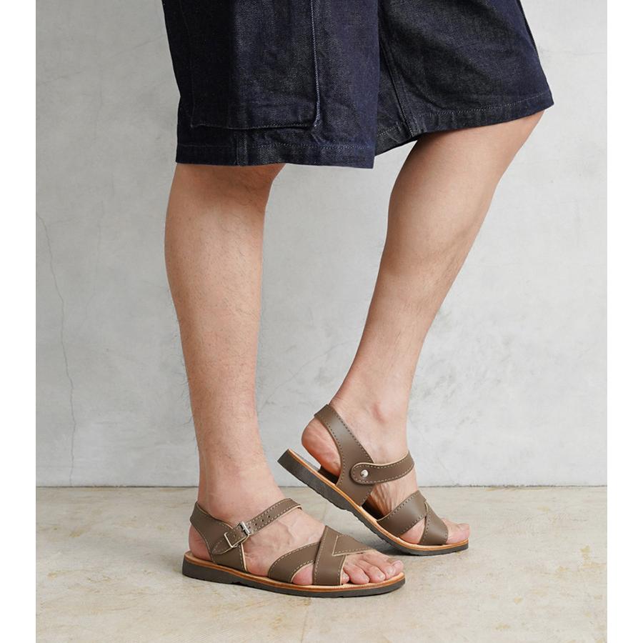 MILITARY 実物 新品 デッドストック フランス軍 ARGUEYROLLES社製 70〜80’s レザー サンダル ユーロミリタリー 軍 ...