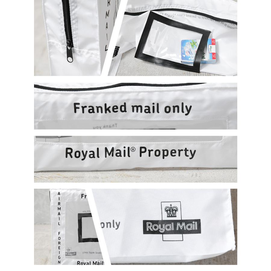 MILITARY（ミリタリー） 実物 新品 デッドストック イギリス ROYAL MAIL ロイヤルメール レターバッグ WHITE バッグ ...