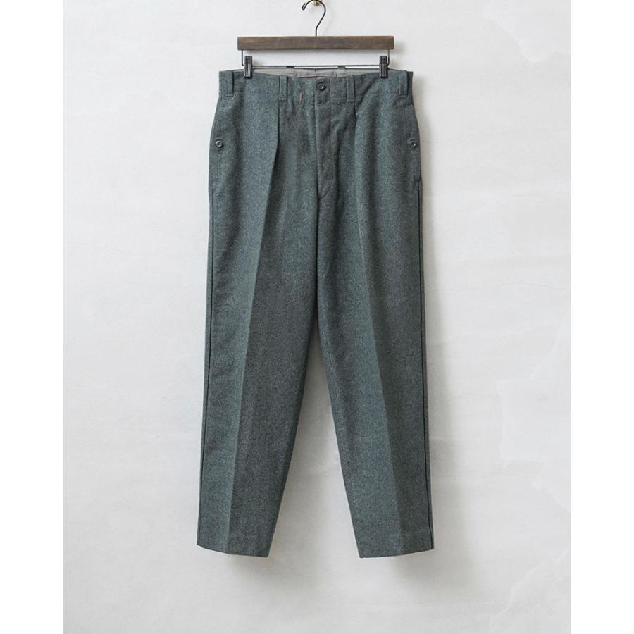 MILITARY 実物 USED スイス軍 1950〜60's サイドライン ウール MILITARY 実物 USED スイス軍 1950〜60's サイドライン ウール