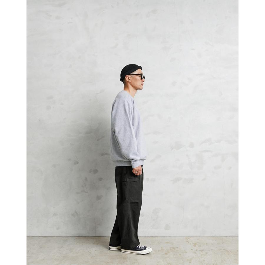 WAIPER.inc 実物 新品 デッドストック 米軍 リメイク ナイトデザートカモ オーバーパンツ サイドポケット付き BLACK染め 古着 ...