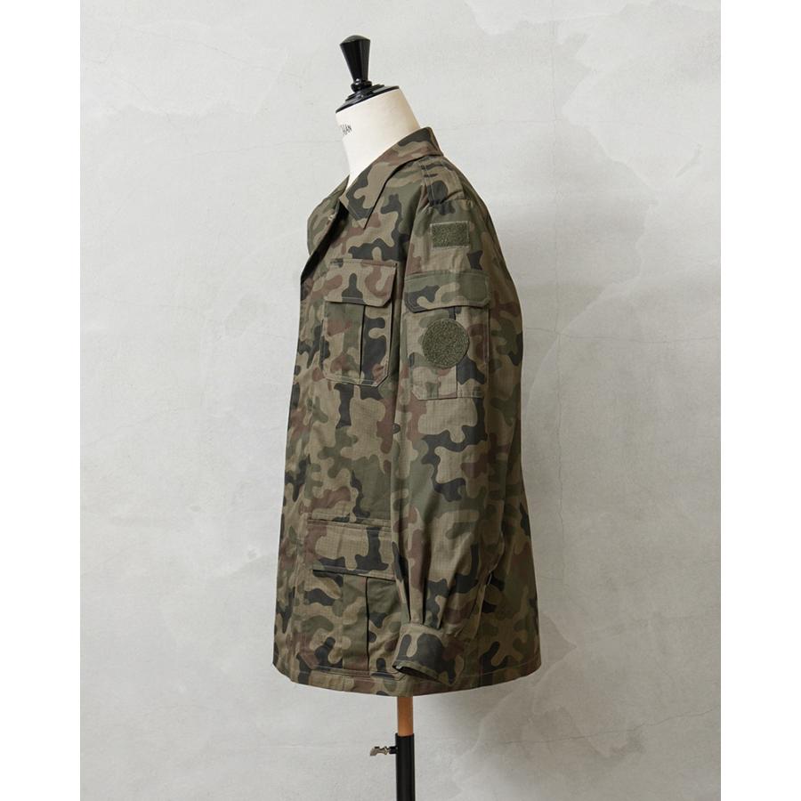 実物 USED ポーランド軍 Wz93 Pantera Camo リップストップ 10POCKET フィールド ジャケット【クーポン対象外 ...