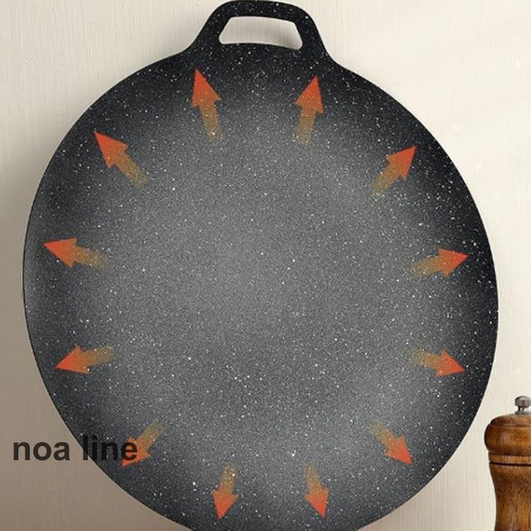 直火 丸型鉄板 マルチグリドル マルチグリドルパン プレート 鉄製 韓国 28cm/30cm/34cm フライパン IH 鉄鍋 : わいわいはうす - 通販 - Yahoo!ショッピング