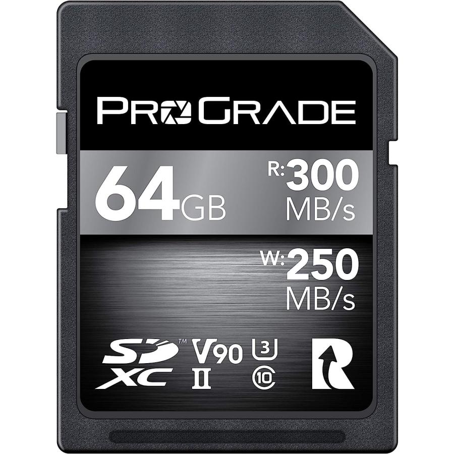 ProGrade Digital (プログレードデジタル) 【SDXC UHS-II V90】 COBALT 300R メモリーカード (64GB) : Y’sモール Yahoo!店 - 通販 ...