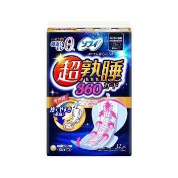 ソフィ 超熟睡ガード360 12枚 : 春かぜ千里 日用良品 - 通販 - Yahoo!ショッピング
