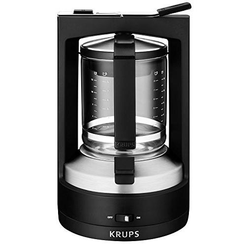 その他家電 KRUPS KM4689 Moka Brewer Filter Coffee Maker, 10-Cup, Black KRUPS KM4689 Moka Brewer Filter Coffee Maker, 10-Cup, Black