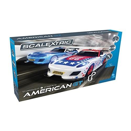 Scalextric America GT 1:32 Slot Car Race Track Playset C1361T : ワールド輸入 ...