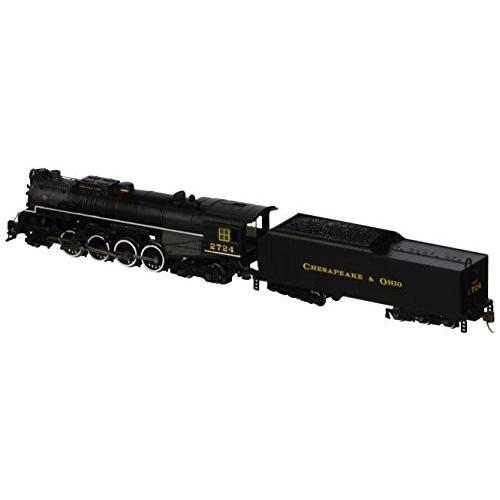 Bachmann Industries C&O Kanawha #2724 N Scale 2-8-4 Berkshire Steam ...