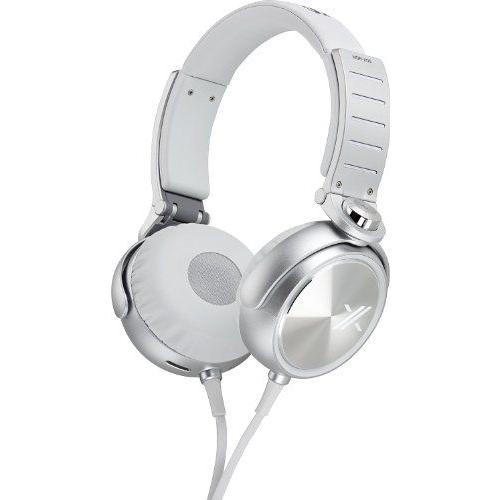 SONY ソニー MDR-X05 Silver X Headphones ヘッドフォン MDR-X05/Silver (ホワイト/シルバー ...