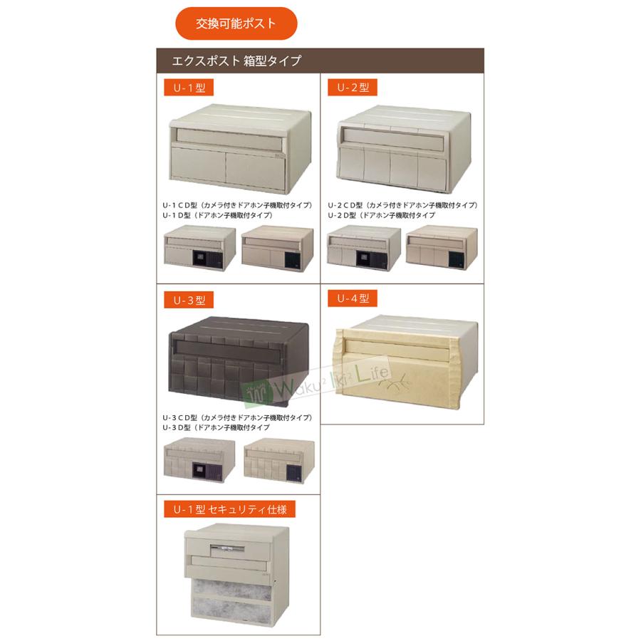 リクシル TOEX・東洋エクステリア エクスポストN・S・U 用 ポスト 裏フタ 1B 把手なし 横型ポスト 交換 取替え 取出し口 : わくいきライフ - 通販 - Yahoo!ショッピング