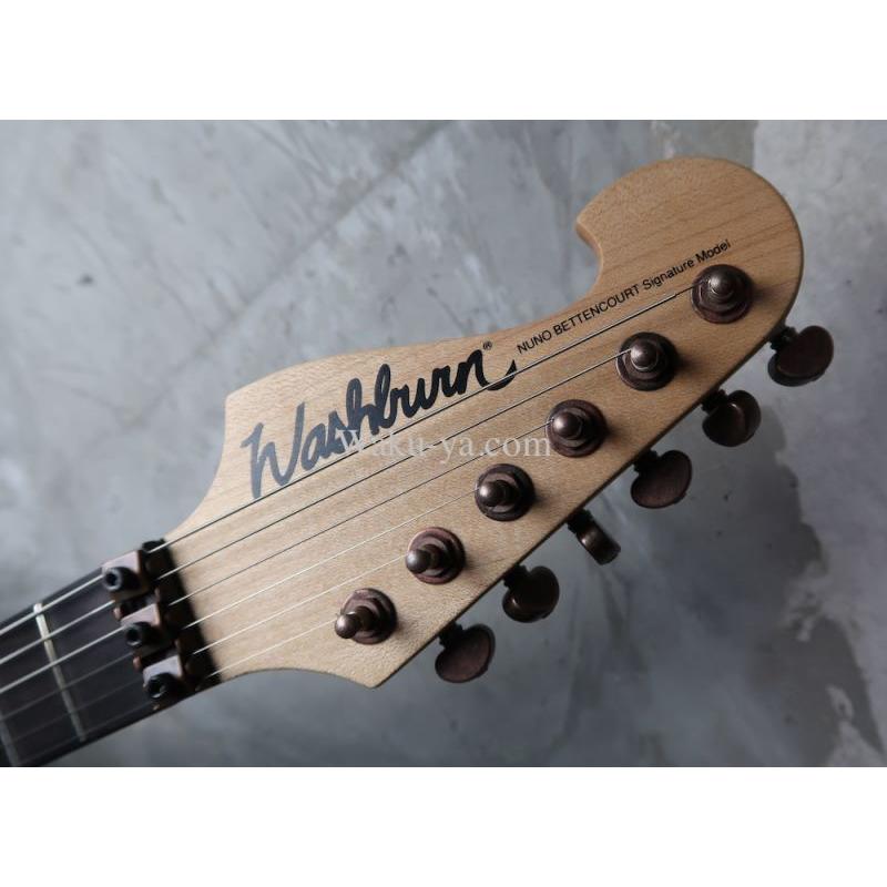 Washburn N4 Nuno Bettencourt White Prototype / Bronze Hardware : Wakuya ...