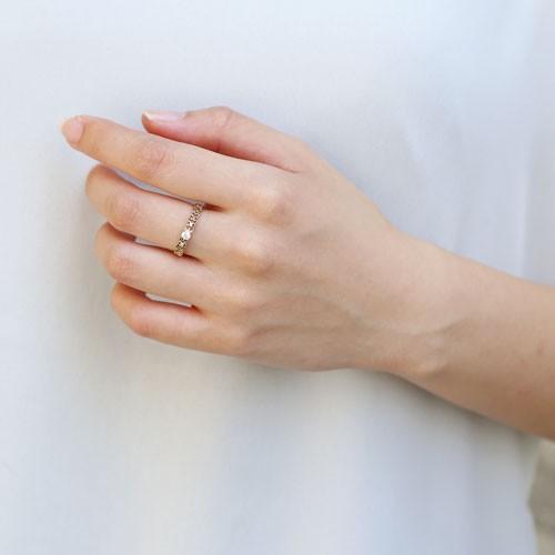 10金 10k K10 イエローゴールド リング 指輪 ダイヤモンド 0.01ct 天然石 ムーンストーン 11号 : ジュエリーウォーク心斎橋ヤフー店 - 通販 - Yahoo!ショッピング