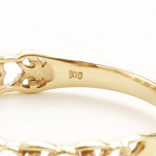 10金 10k K10 イエローゴールド リング 指輪 ダイヤモンド 0.01ct 天然石 ムーンストーン 11号 : ジュエリーウォーク心斎橋ヤフー店 - 通販 - Yahoo!ショッピング