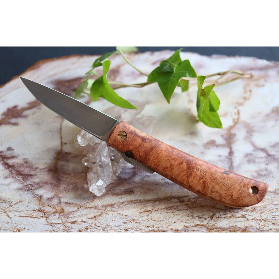 古藤好視 / Kotoh Knife Works FOLDING KNIFE 肥後守 -ブビンガ- (KT_115) : WALL CRAFT - 通販 - Yahoo!ショッピング