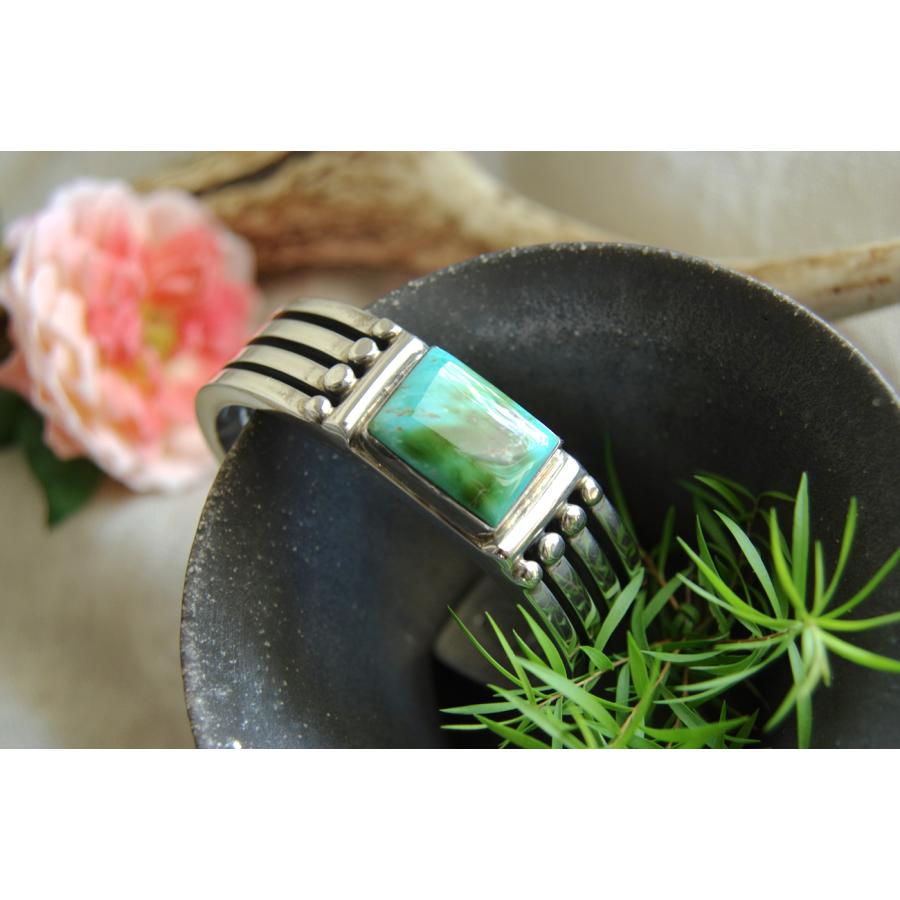 インディアンジュエリー ターコイズ / Orville Tsinnie 4 Channel Bracelet (M) (SJ_10) : WALL CRAFT - 通販 - Yahoo!ショッピング