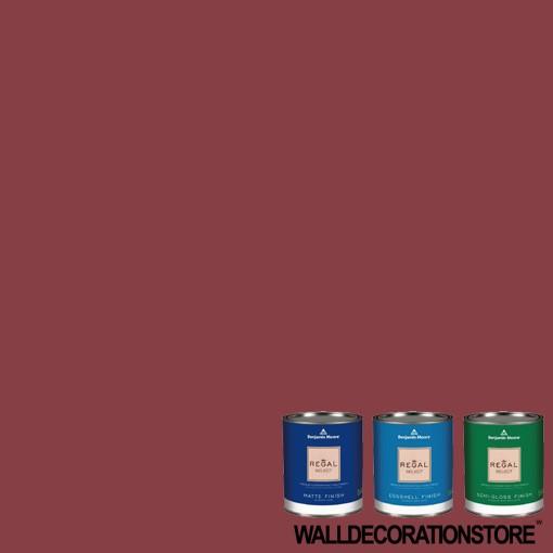 水性ペンキ ベンジャミンムーア 2085-20 pottery red クォート缶 0.9L 塗料 リーガルセレクト : ウォール ...