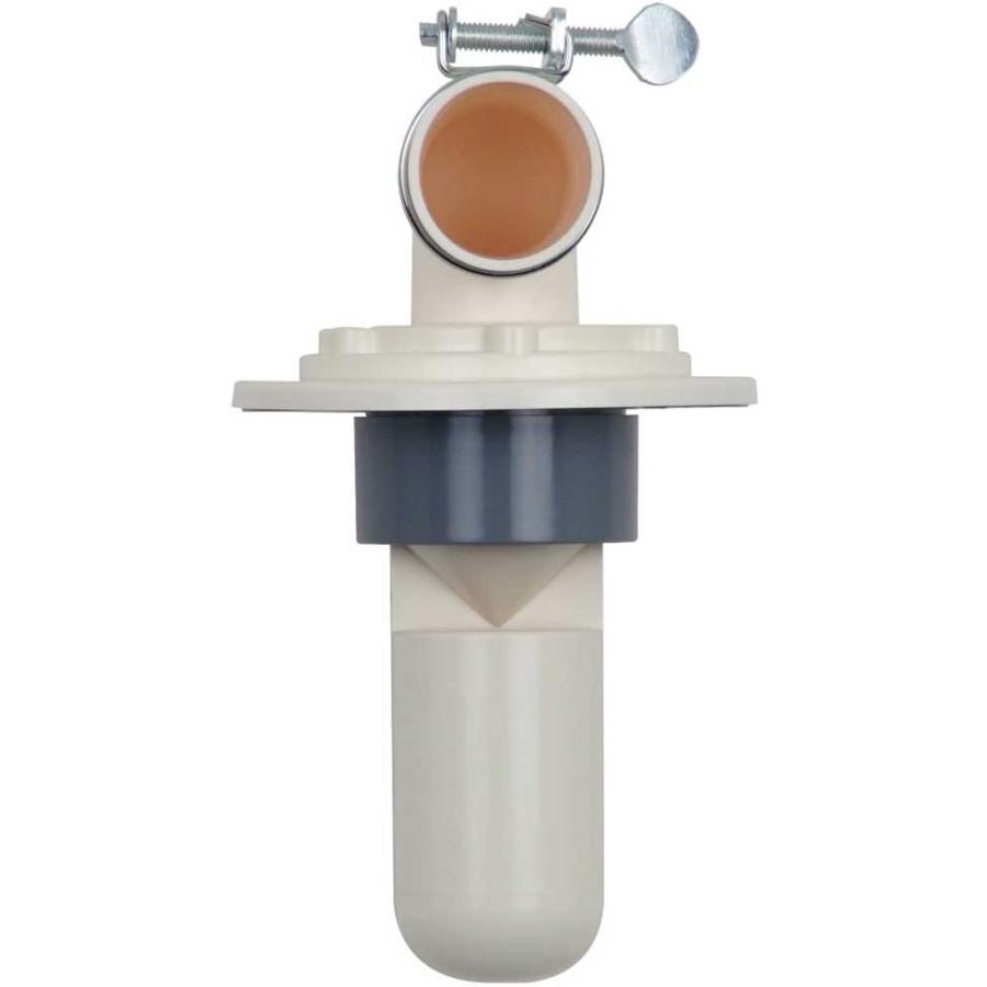 カクダイ 洗濯機用 排水トラップ におい防止 床直接取り付け 呼50VP・VU管兼用 樹脂プレートカバー付 426-021-50 ...