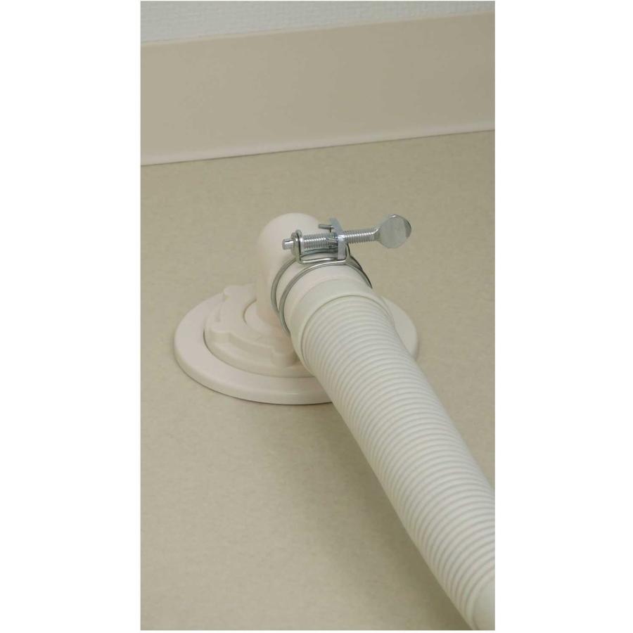 カクダイ 洗濯機用 排水トラップ におい防止 床直接取り付け 呼50VP・VU管兼用 樹脂プレートカバー付 426-021-50 ...