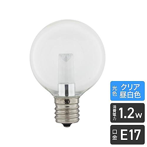エルパ (ELPA) LED電球G50形 LED電球 照明 E17 1.2W 昼白色 屋内用 LDG1CN-G-E17-G265 : 2435-010745 : ワンスタイル - 通販 ...