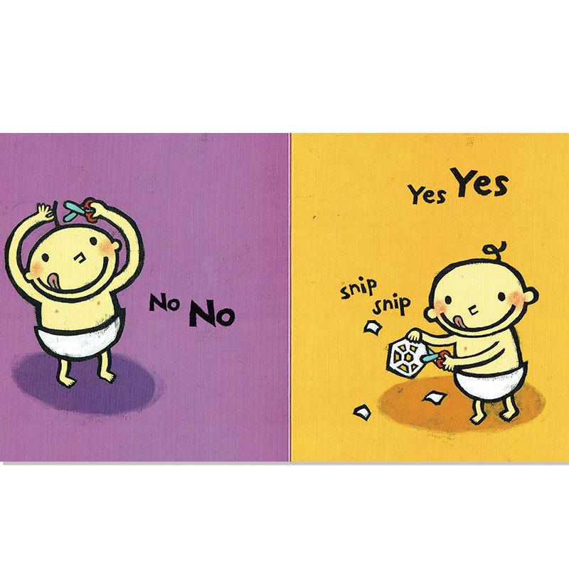 No Yes レスリー・パトリセリ Yummy Yuckyシリーズ Leslie Patricelli : 子供英語のぽけっと英語書店 ...