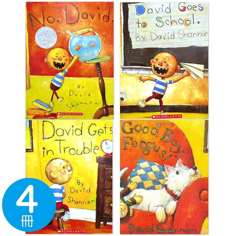 英語 絵本 No.Davidシリーズ 4作品セット 男の子 読み聞かせ 幼児 いたずら : 子供英語のぽけっと英語書店 - 通販 ...