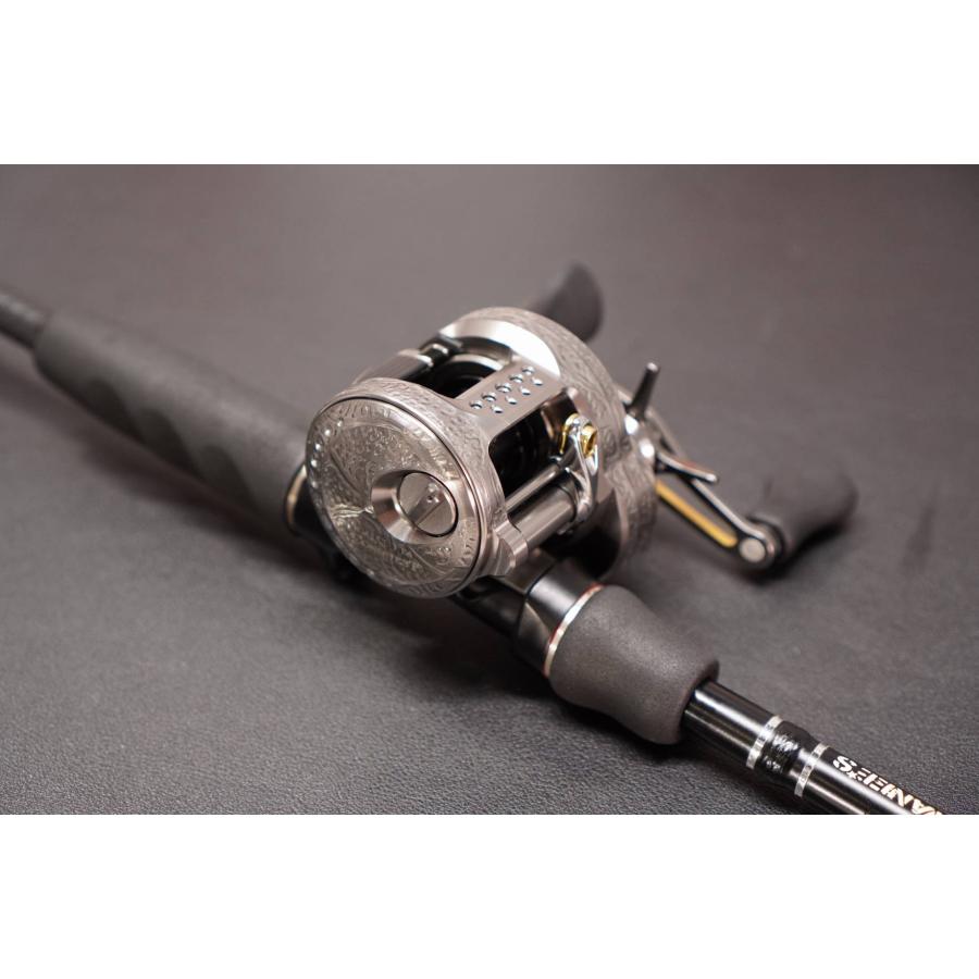 【WANEE'S】グルービンデカールキット SHIMANO 23 C.コンクエストBFS 用 半透明（リール本体は含みません）リールの傷防止に ...