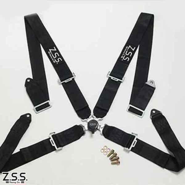 Z.S.S. Racing Harness 4点式 シートベルト 3インチ 黒 汎用 ZSS : ワンガン - 通販 - Yahoo!ショッピング