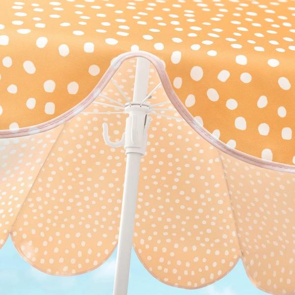 イケア 【IKEA】STRANDON ストランドン パラソル, イエロー/ホワイト 水玉模様, 140 cm : RECOS Yahoo!店 ...