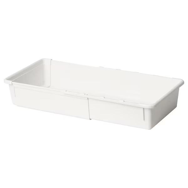 イケア 【IKEA】KACKLA カックラ 伸長式ボックス, ホワイト, 25-38x19 cm : RECOS Yahoo!店 - 通販 - Yahoo!ショッピング