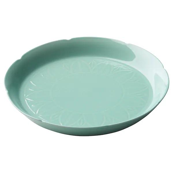 イケア（IKEA） 【IKEA】FOSSTA フォスッタ 深皿, ターコイズ/花びら, 22 cm : RECOS Yahoo!店 - 通販 ...