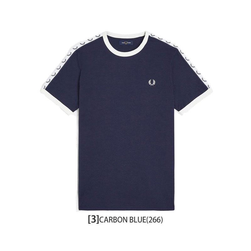 FRED PERRY フレッドペリー FREDPERRY Tシャツ 半袖 メンズ テープドリンガーTシャツ Taped Ringer T-Shirt M4620 [M便 1/1 ...