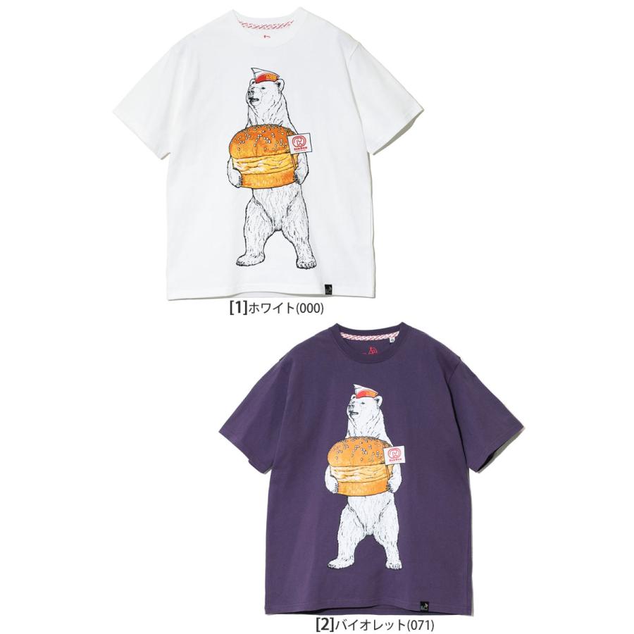 go slow caravan ゴースローキャラバン DOMDOM×GSCコラボ Tシャツ 半袖 メンズ 手作り厚焼きたまごバーガークマTEE 341961 [M便 1/1 ...