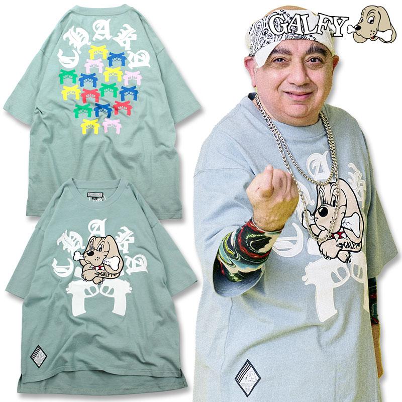 GALFY ガルフィー 半袖Tシャツ チャカパッチ Tee 132011 白 黒 グレー L XL : わんわん洋品店 - 通販 - Yahoo!ショッピング