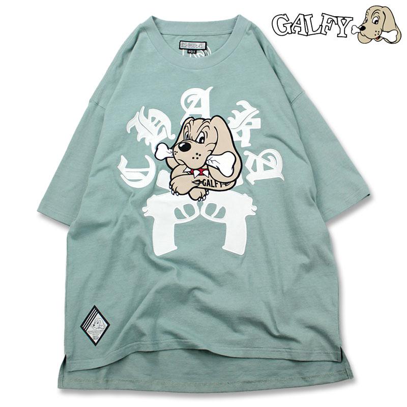 GALFY ガルフィー 半袖Tシャツ チャカパッチ Tee 132011 白 黒 グレー L XL : わんわん洋品店 - 通販 - Yahoo!ショッピング