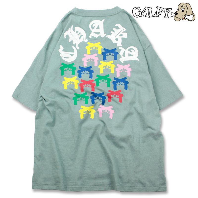 GALFY ガルフィー 半袖Tシャツ チャカパッチ Tee 132011 白 黒 グレー L XL : わんわん洋品店 - 通販 - Yahoo!ショッピング
