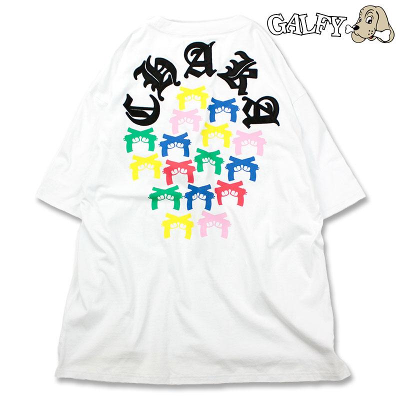 GALFY ガルフィー 半袖Tシャツ チャカパッチ Tee 132011 白 黒 グレー L XL : わんわん洋品店 - 通販 - Yahoo!ショッピング