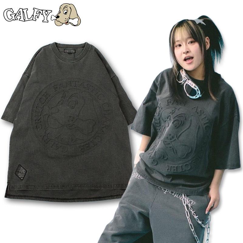 GALFY ガルフィー ぷくぷくGALFY Tee 142005 半袖Tシャツ BLACK S.PINK L.GREEN L XL ヤンキー TGC : わんわん洋品店 - 通販 ...