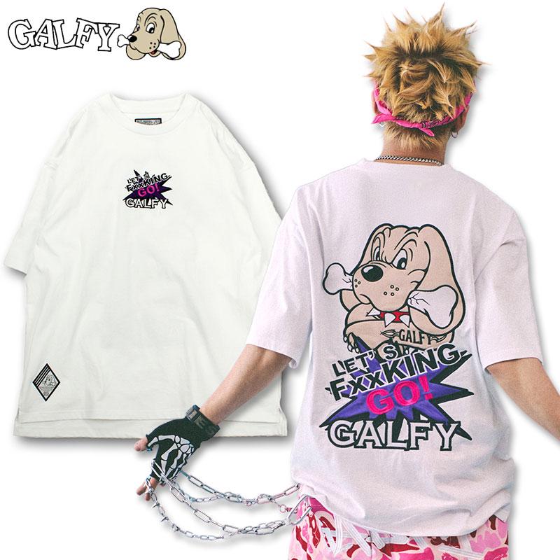 ガルフィー GALFY LFG!! GALFY Tee 142064 半袖Tシャツ #10 ホワイト #20 ブラック #110 パープル L XL ヤンキー TGC : 142064 ...