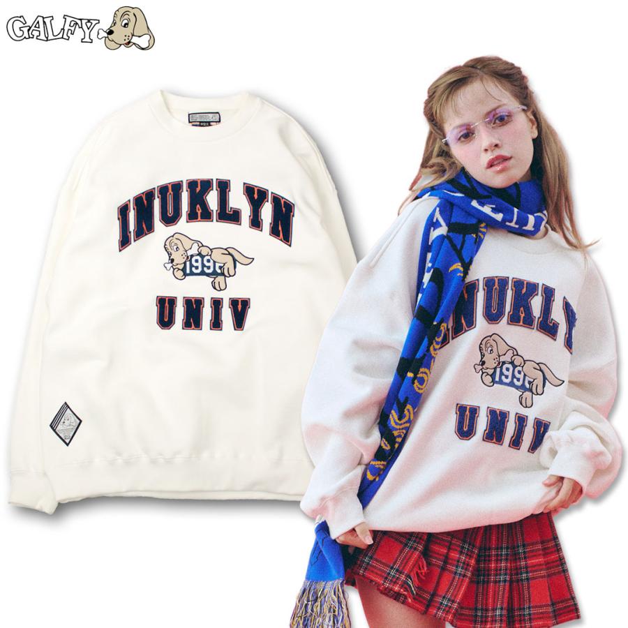 ガルフィー GALFY イヌックリンスウェット 143036 スエット トレーナー ＃10 WHITE #20 BLACK #21 INK BLACK L XL ヤンキー TGC ...