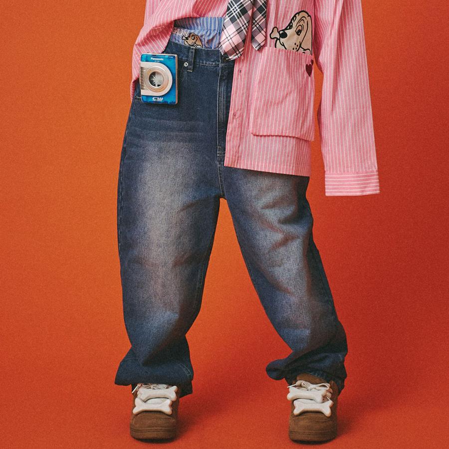 GALFY（ガルフィー） GALFY 1 chance( わんちゃん ) パンチラデニム ジーンズ ジーパン 151000 M L XL ...
