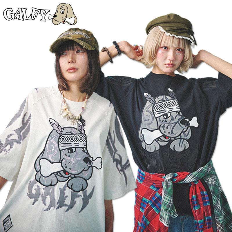 GALFY \予約品／ 4月中旬頃 ガルフィー 部族長 半袖 Tシャツ Tee 152030 ヤンキー ギャル メンズ レディース 25SS : わんわん洋品店 - 通販 - Yahoo!ショッピング