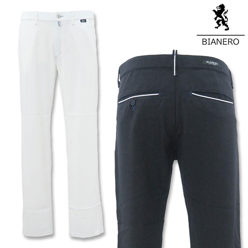 ビアネロ ストレッチ カジュアル パンツ 50 LL 52 3L BIANERO 白 11 黒 17 242-2072 : わんわん洋品店 - 通販 - Yahoo!ショッピング