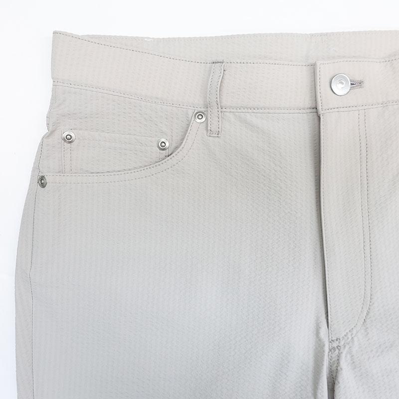 サンタフェ シア サッカー 5P テーパード パンツ 259-63406 50 52 54 LL 3L 4L santafe ブラック 019 ベージュ 053 メンズ 25SS : わんわん ...