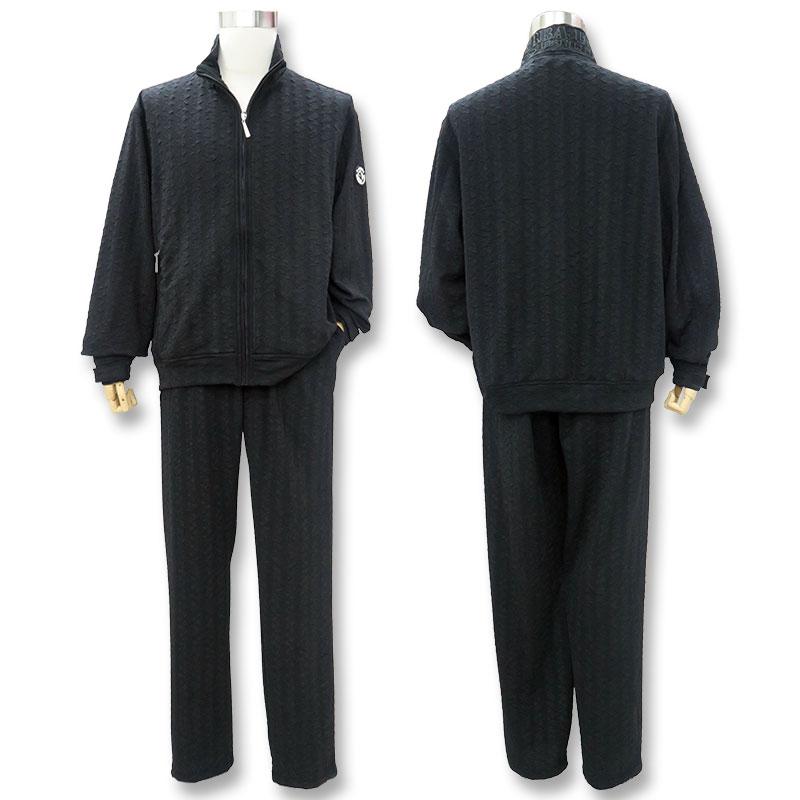 \30％OFF／ジェルバ 長袖 セットアップ フルジップ イージーパンツ 371003 白 04 黒 15 M L LL 3L JERBA ...