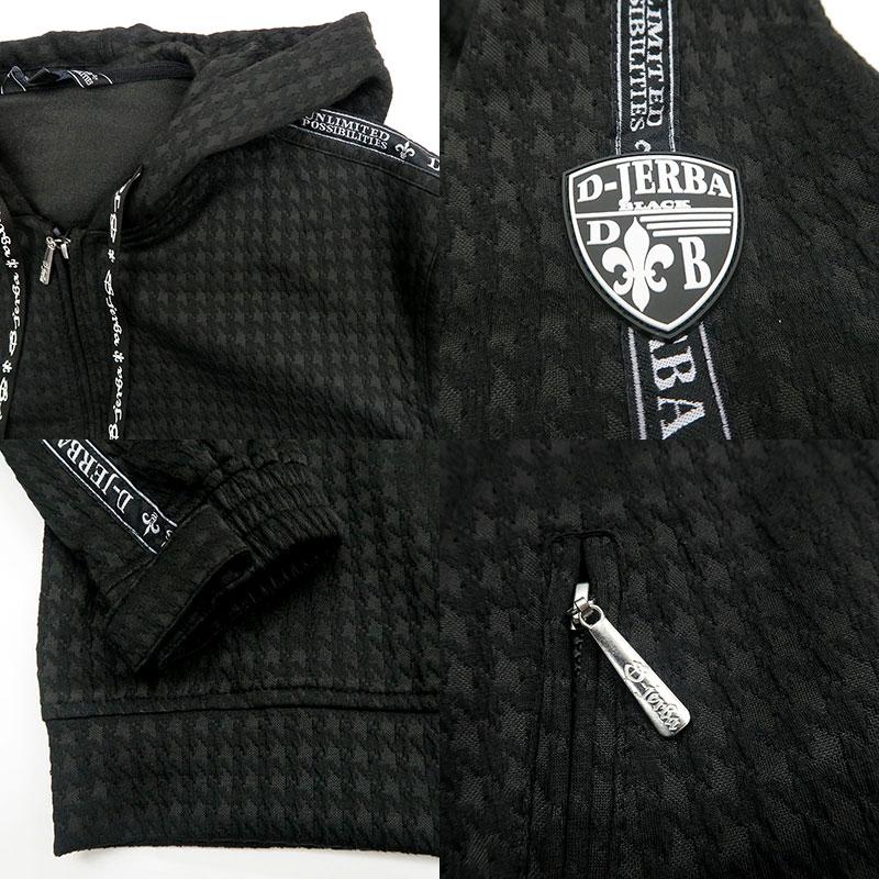 ジェルバ 長袖 セットアップ フルジップ イージーパンツ 371003 白 04 黒 15 M L LL 3L JERBA 上下セット パンツ ...