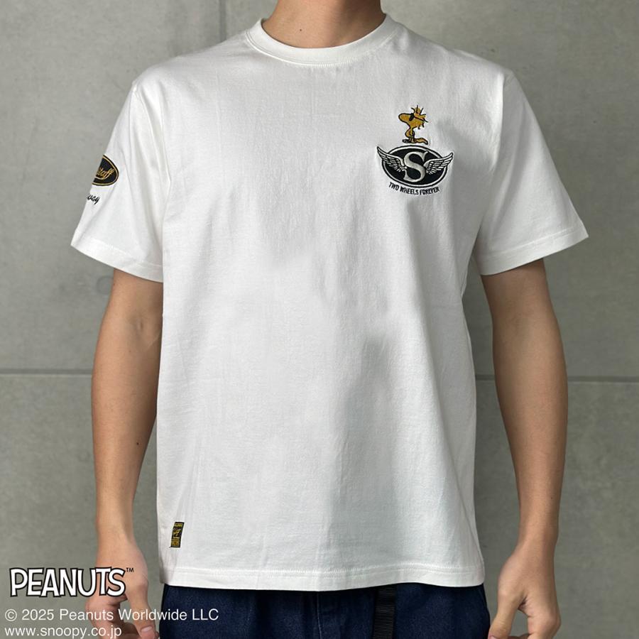 Flag staff（フラッグスタッフ） SNOOPY×Flagstaff BIKER Tシャツ